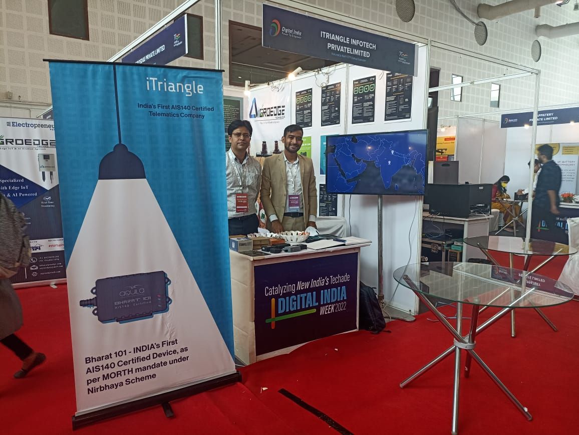Digital India Exhibition 2022 - iTriangle Infotech Pvt Ltd